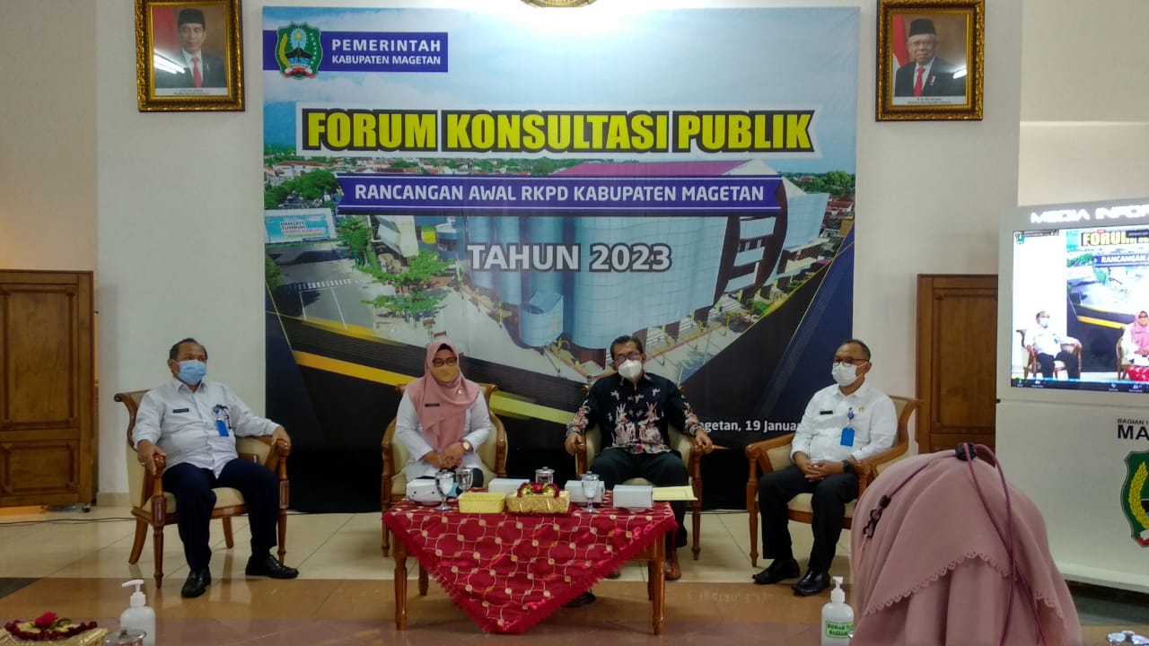 Forum konsultasi publik, Rancangan Awal RKPD kabupaten Magetan | BeritaTrends