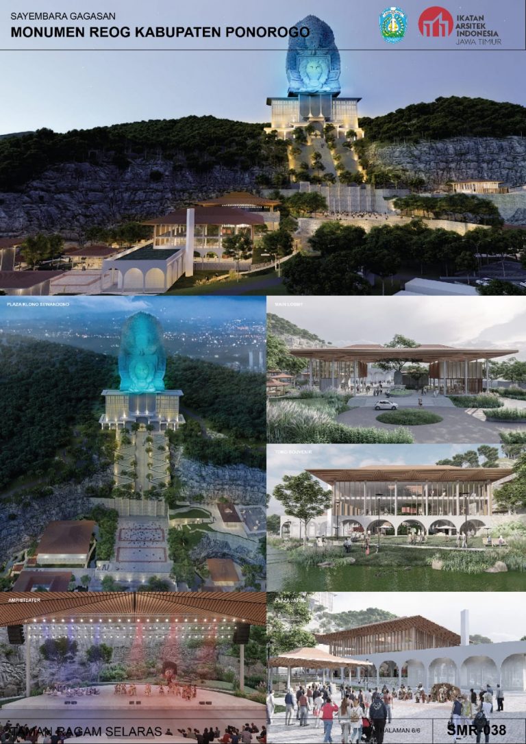 "Taman Ragam Selaras" Jadi Pemenang Sayembara Desain Monumen Reog ...