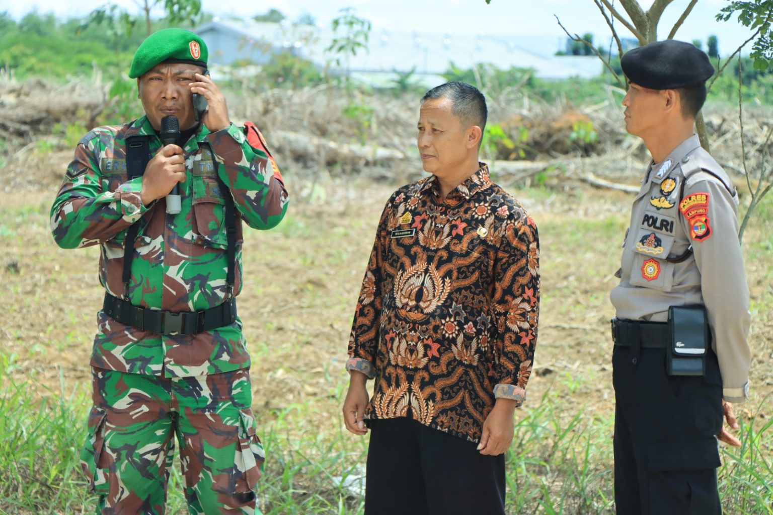 Polres Tulang Bawang Barat Bersama Instansi Terkait Gelar Simulasi Tanggap Darurat Bencana ...